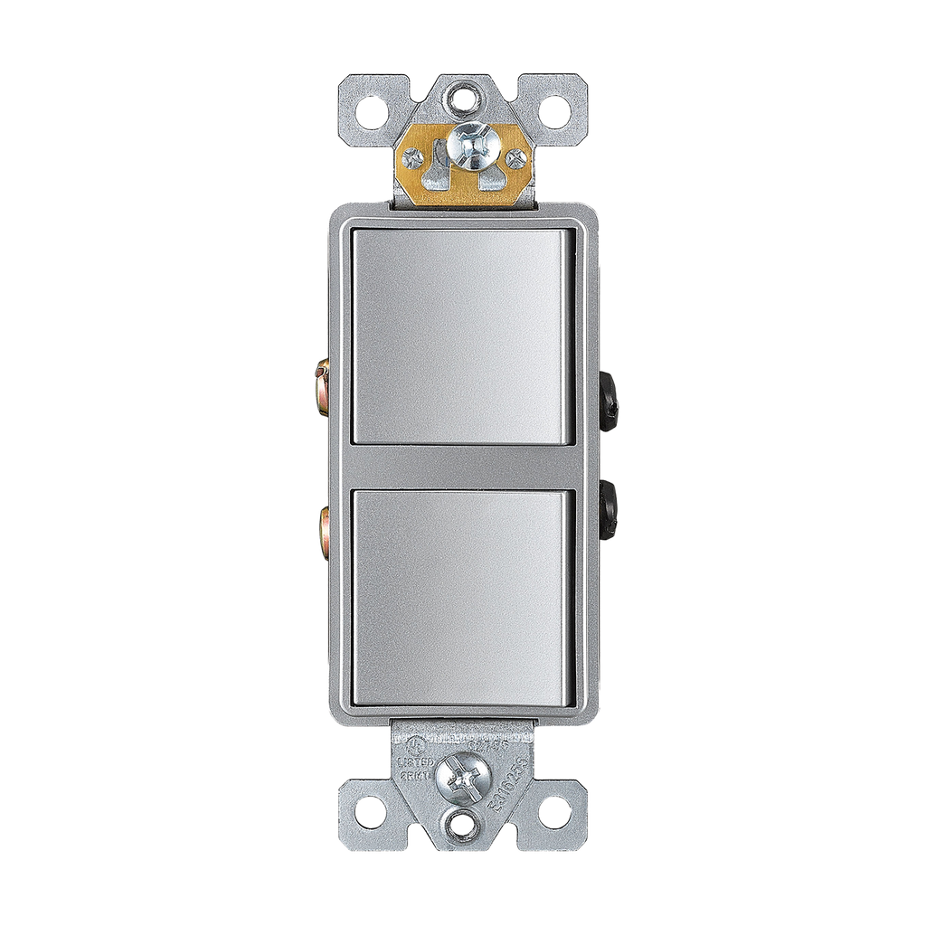 Elite Series Dual Rocker Switches, Single Pole