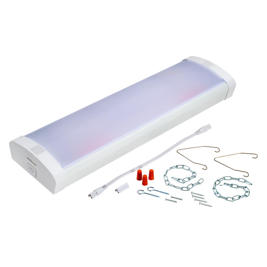 Topaz 2FT 20W LED Utility Wrap | 4000K / 5000K | 2300 Lumens | 1-10V ...