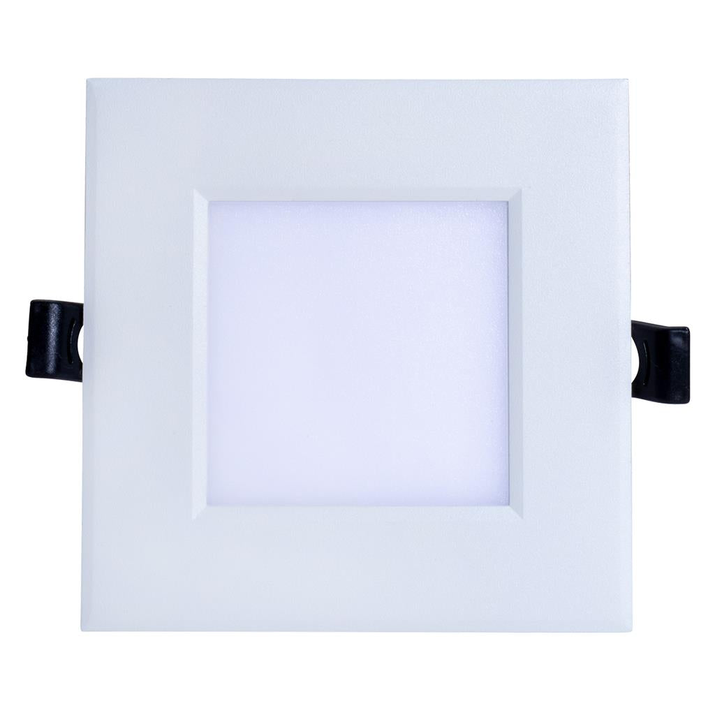 Topaz 6" 15W LED Downlight | 5CCT Selectable | Square Slim Fit | 6PK